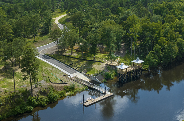 Amenity Progress: Marina and Boat Ramp - The Bluffs on the Cape Fear River