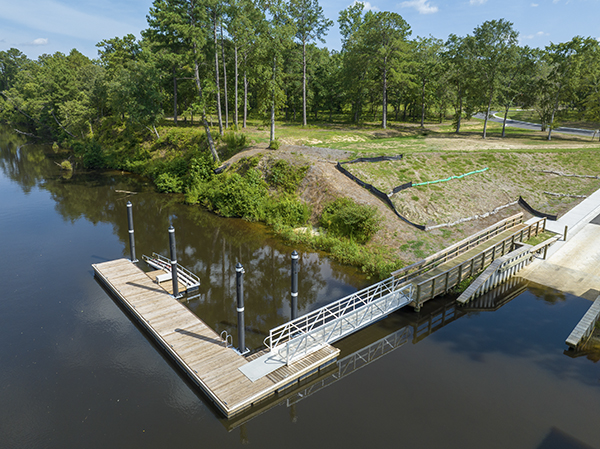 Amenity Progress: Marina and Boat Ramp - The Bluffs on the Cape Fear River