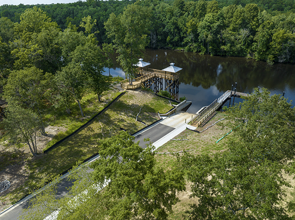 Amenity Progress: Marina and Boat Ramp - The Bluffs on the Cape Fear River